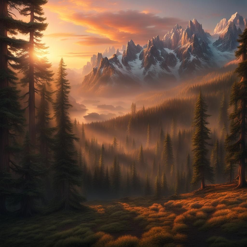 Bob Ross AI - AI Generated Artwork - NightCafe Creator