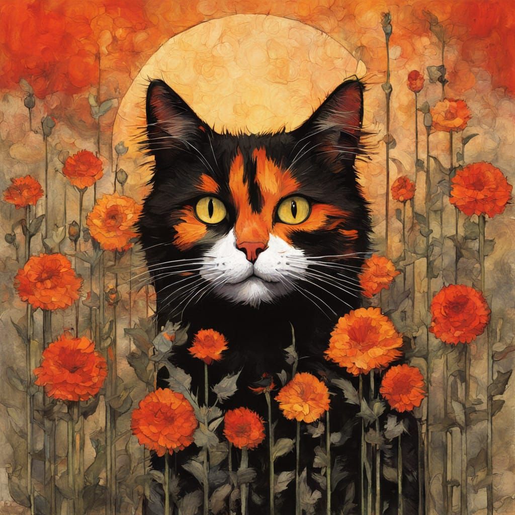 Calico cat - Calico cat