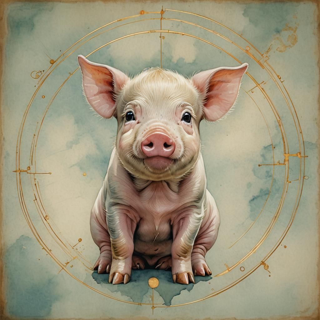 Pig Perfectless - AI Generated Artwork - NightCafe Creator