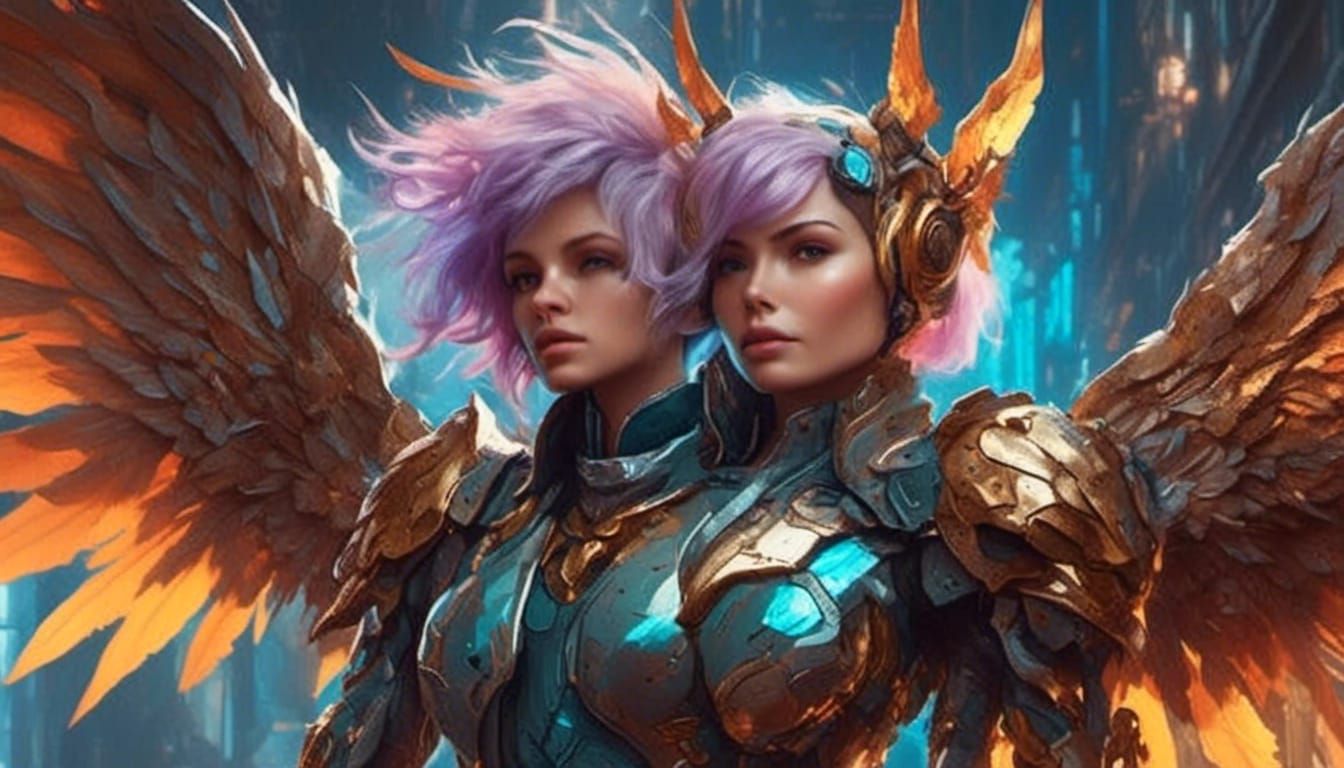 angels - AI Generated Artwork - NightCafe Creator