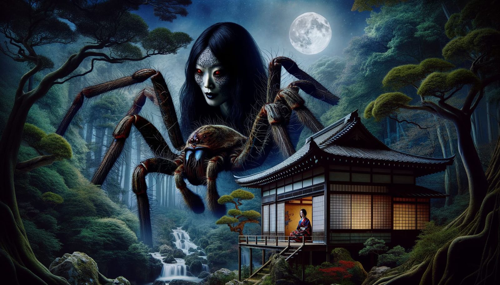 What Yokai & creatures of myth await one in the Aokigahara Forest? - AI ...