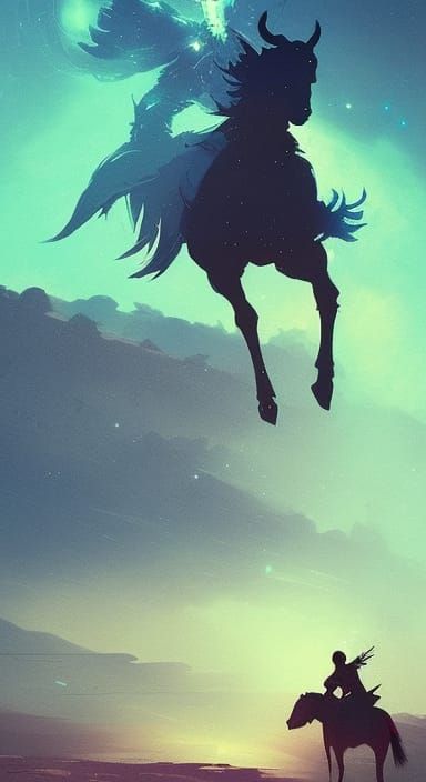 16k resolution, art by Ismail Inceoglu and Yoshitaka Amano. A mystical ...