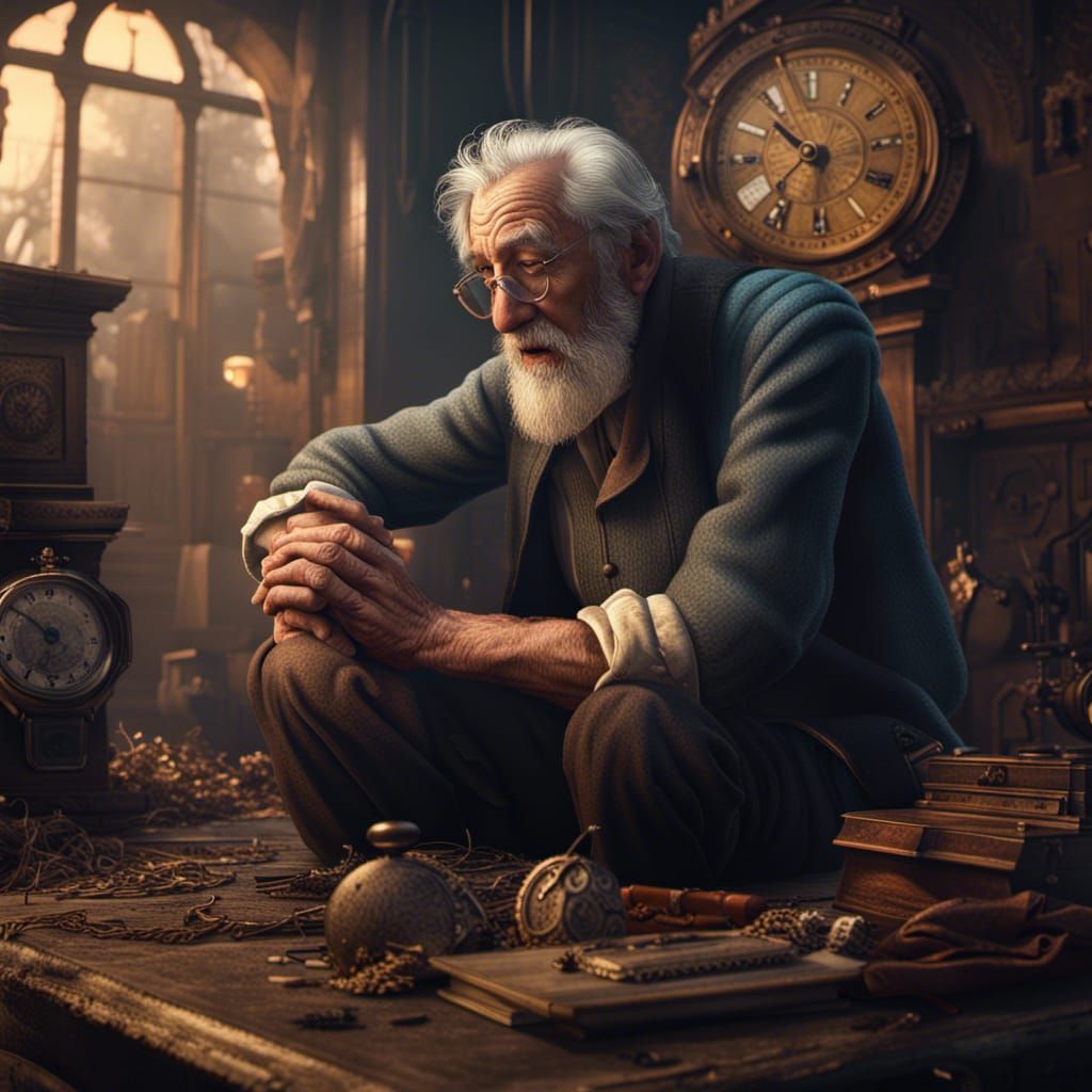 Old man - AI Generated Artwork - NightCafe Creator