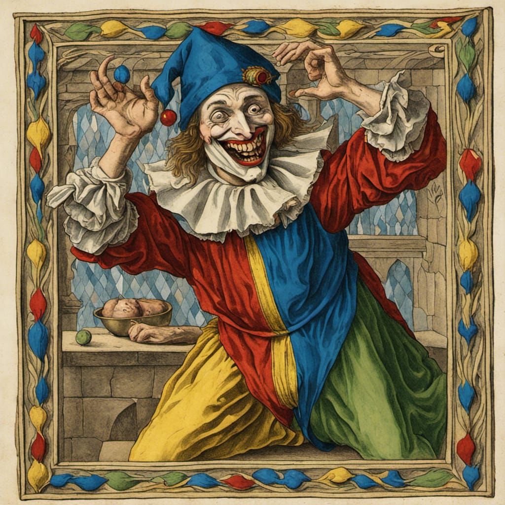 Jester - AI Generated Artwork - NightCafe Creator