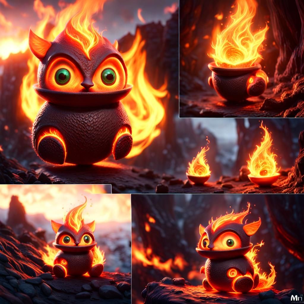 Fire Elemental - AI Generated Artwork - NightCafe Creator