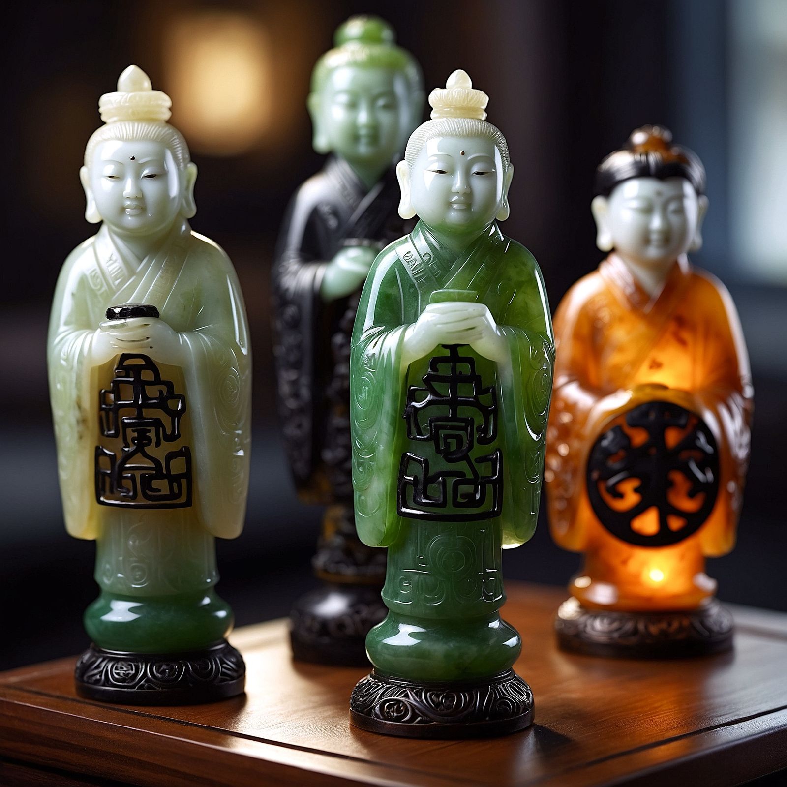 153 – "He created four elaborate statuettes, called the Four Masters ...