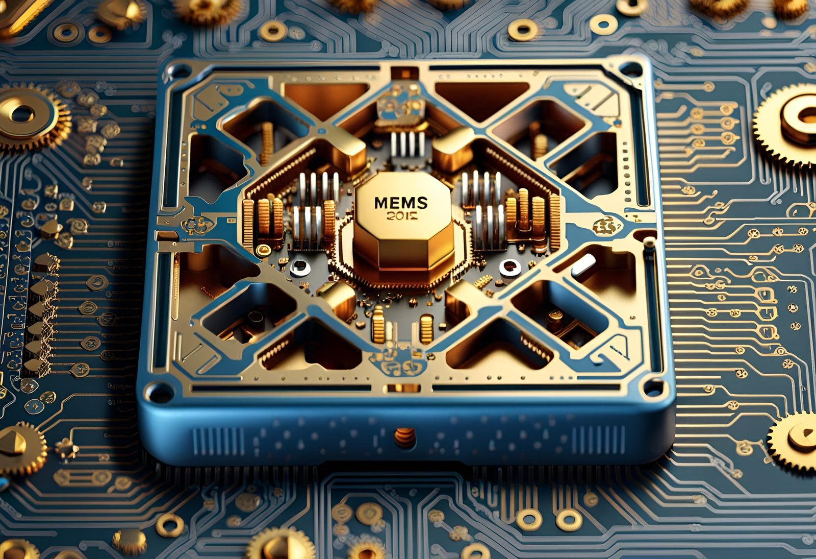 MEMS micro-device 01 - AI Generated Artwork - NightCafe Creator