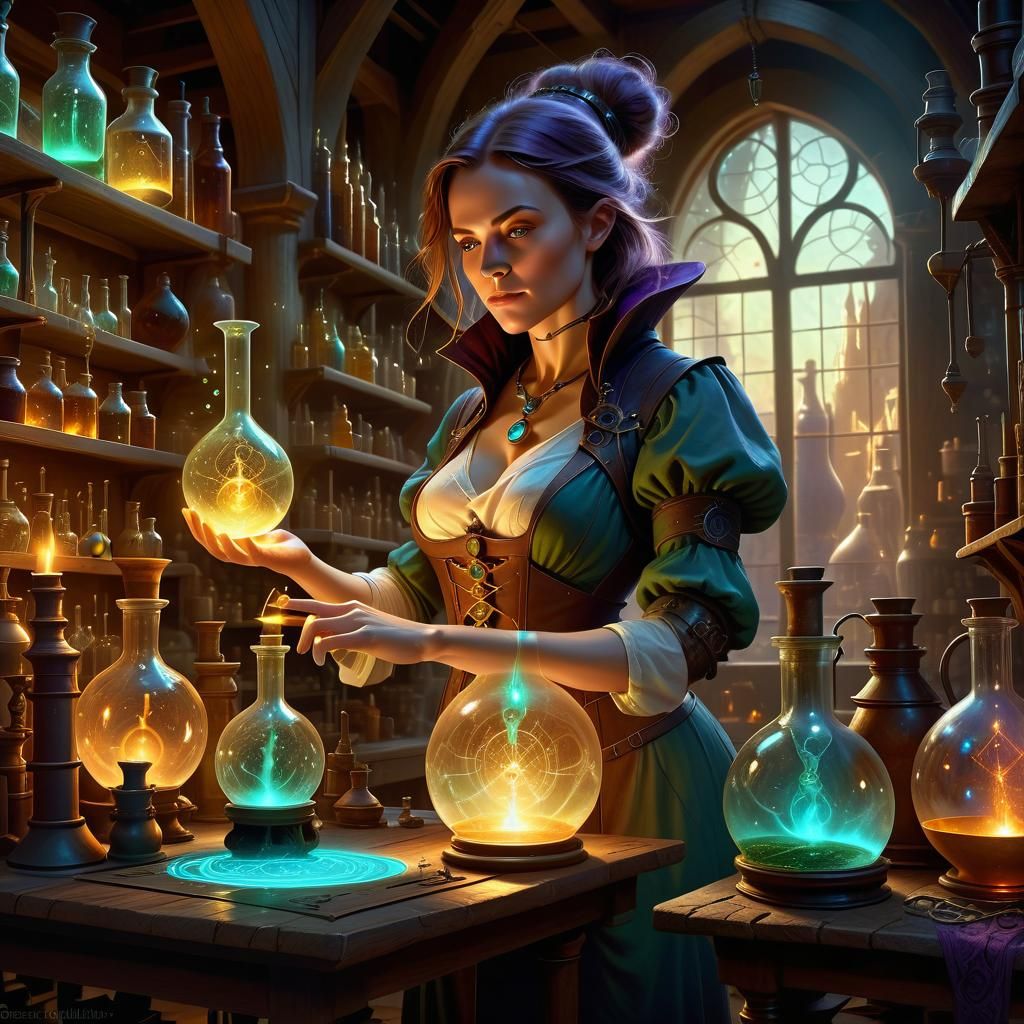 Alchemy - AI Generated Artwork - NightCafe Creator