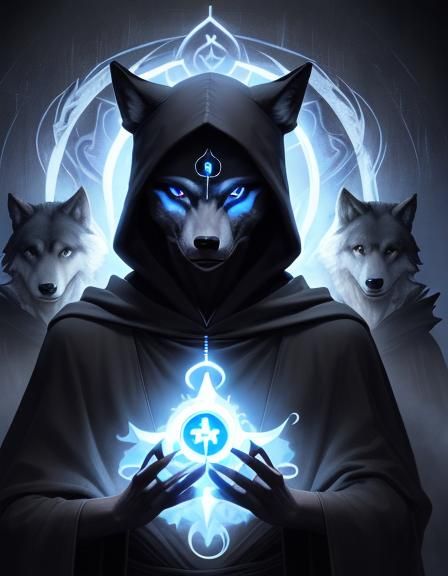 monastery of wolves - AI Generated Artwork - NightCafe Creator