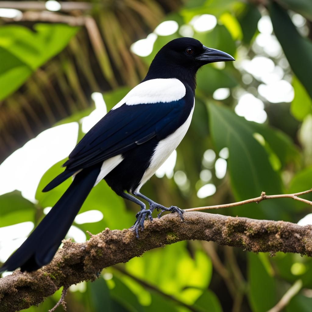 Magpie goes to Solomon Islands! 🇸🇧 - AI Generated Artwork - NightCafe ...