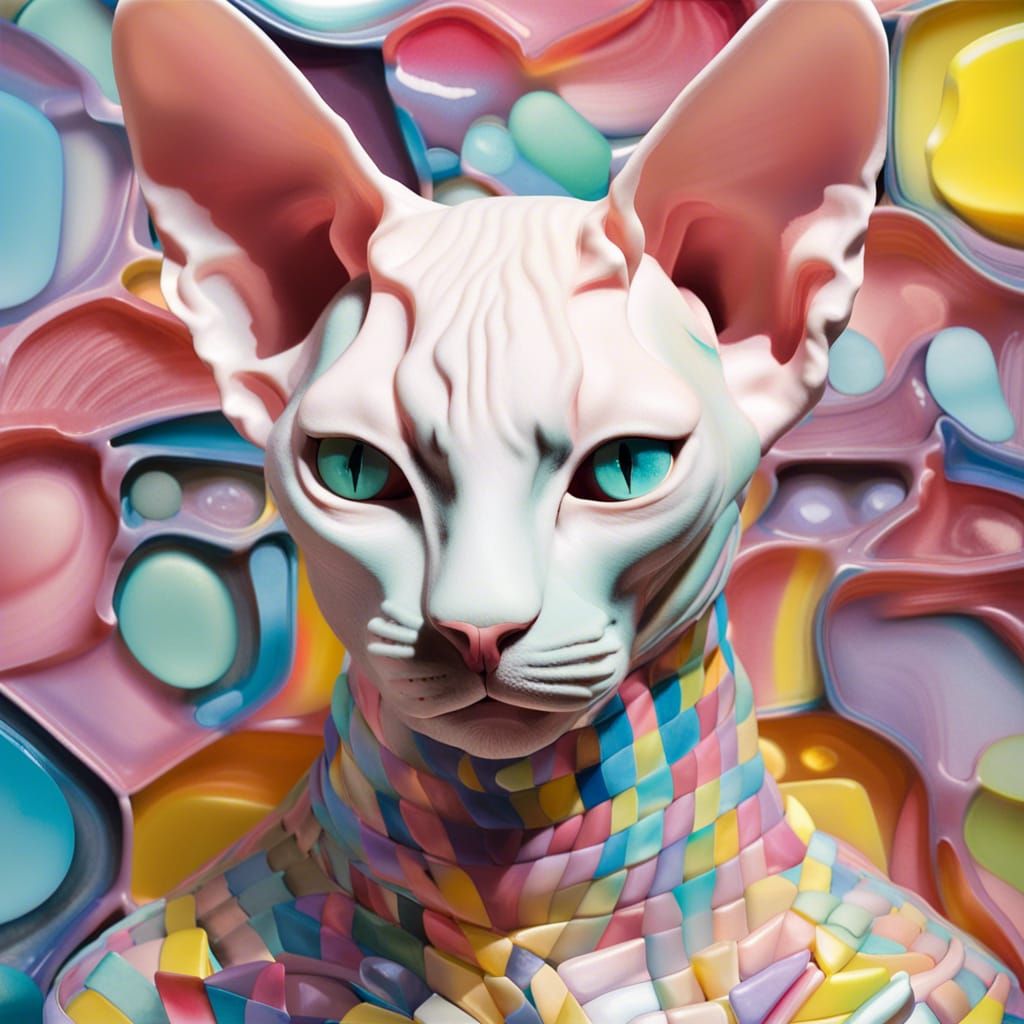Xerox Cat - AI Generated Artwork - NightCafe Creator
