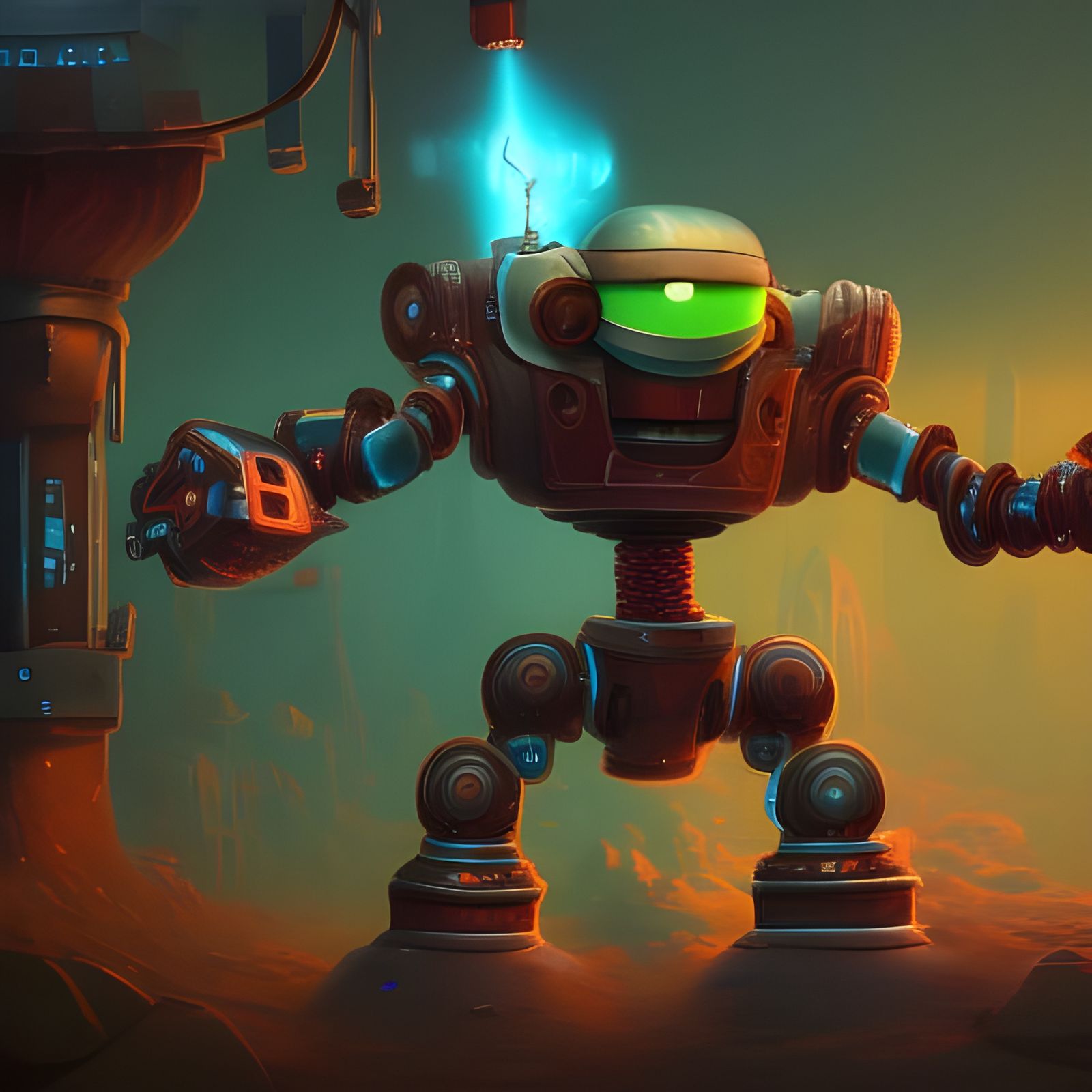 Hug-bot - AI Generated Artwork - NightCafe Creator