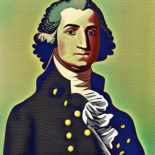 Young George Washington - AI Generated Artwork - NightCafe Creator
