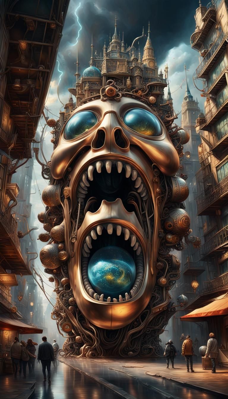 Over Consumption - AI Generated Artwork - NightCafe Creator