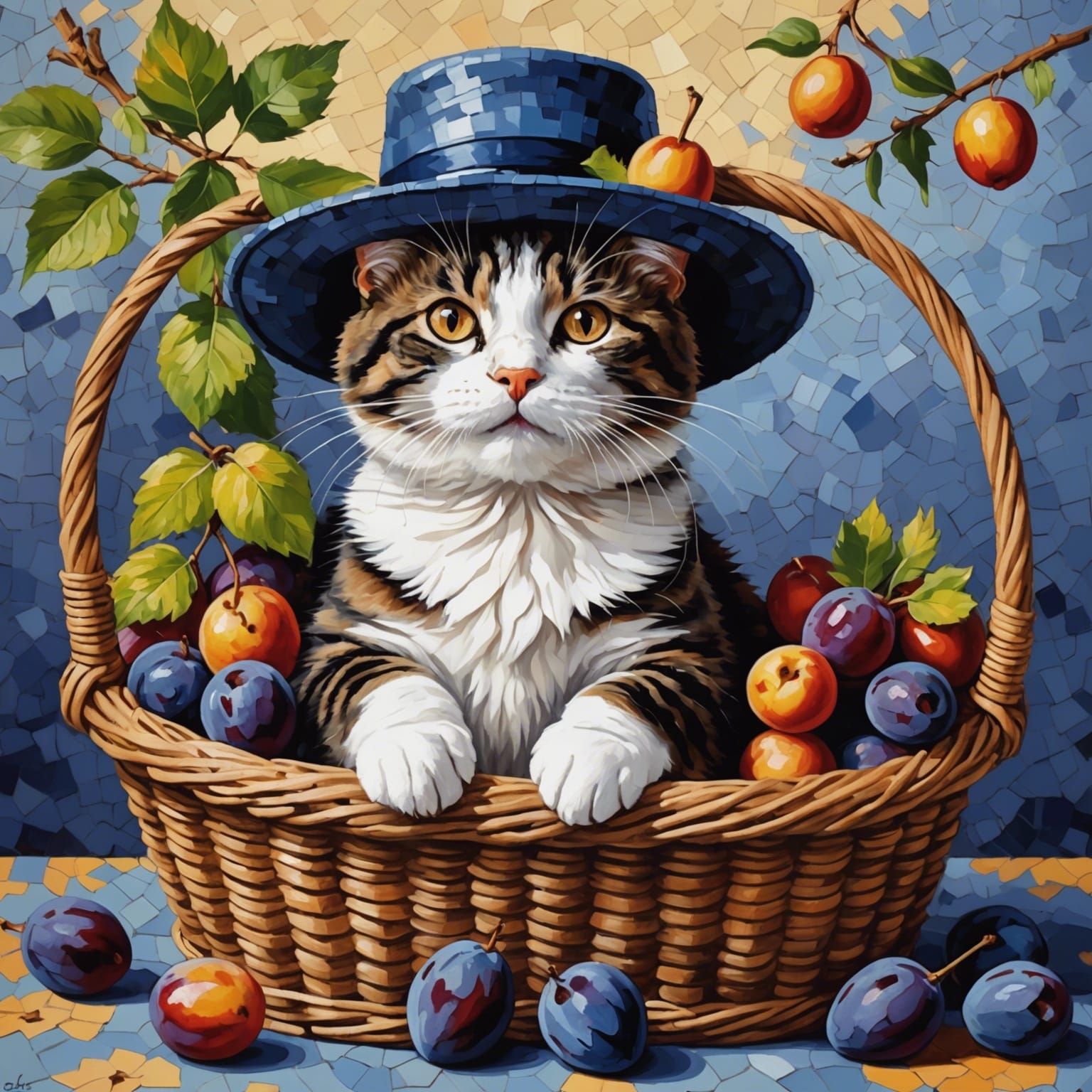 Plum Lover - AI Generated Artwork - NightCafe Creator