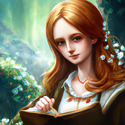 cute angelic elf - AI Generated Artwork - NightCafe Creator