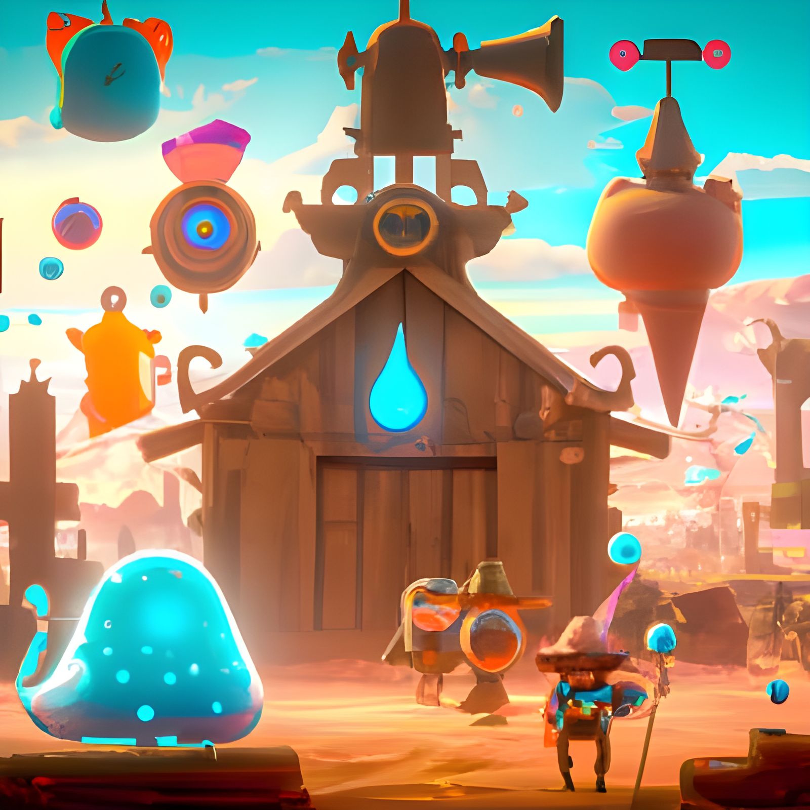 Slime Rancher. - AI Generated Artwork - NightCafe Creator