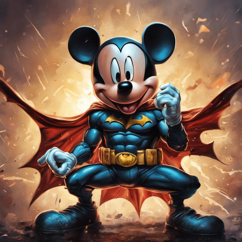 Super mickey mouse - AI Generated Artwork - NightCafe Creator