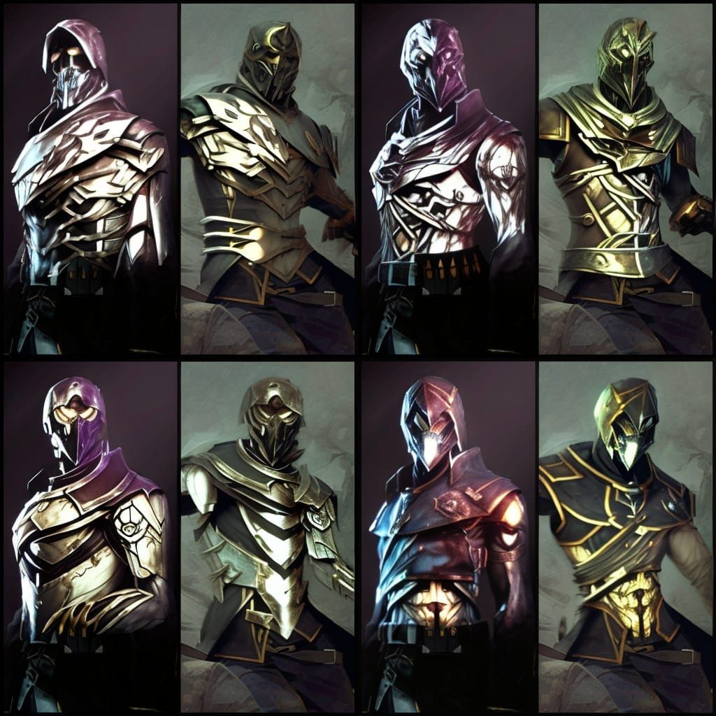 Corvo Attano from Dishonored in knight armor - AI Generated Artwork ...