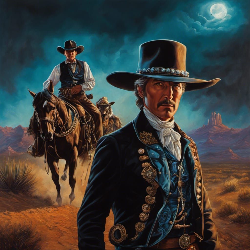 In the wild west - AI Generated Artwork - NightCafe Creator