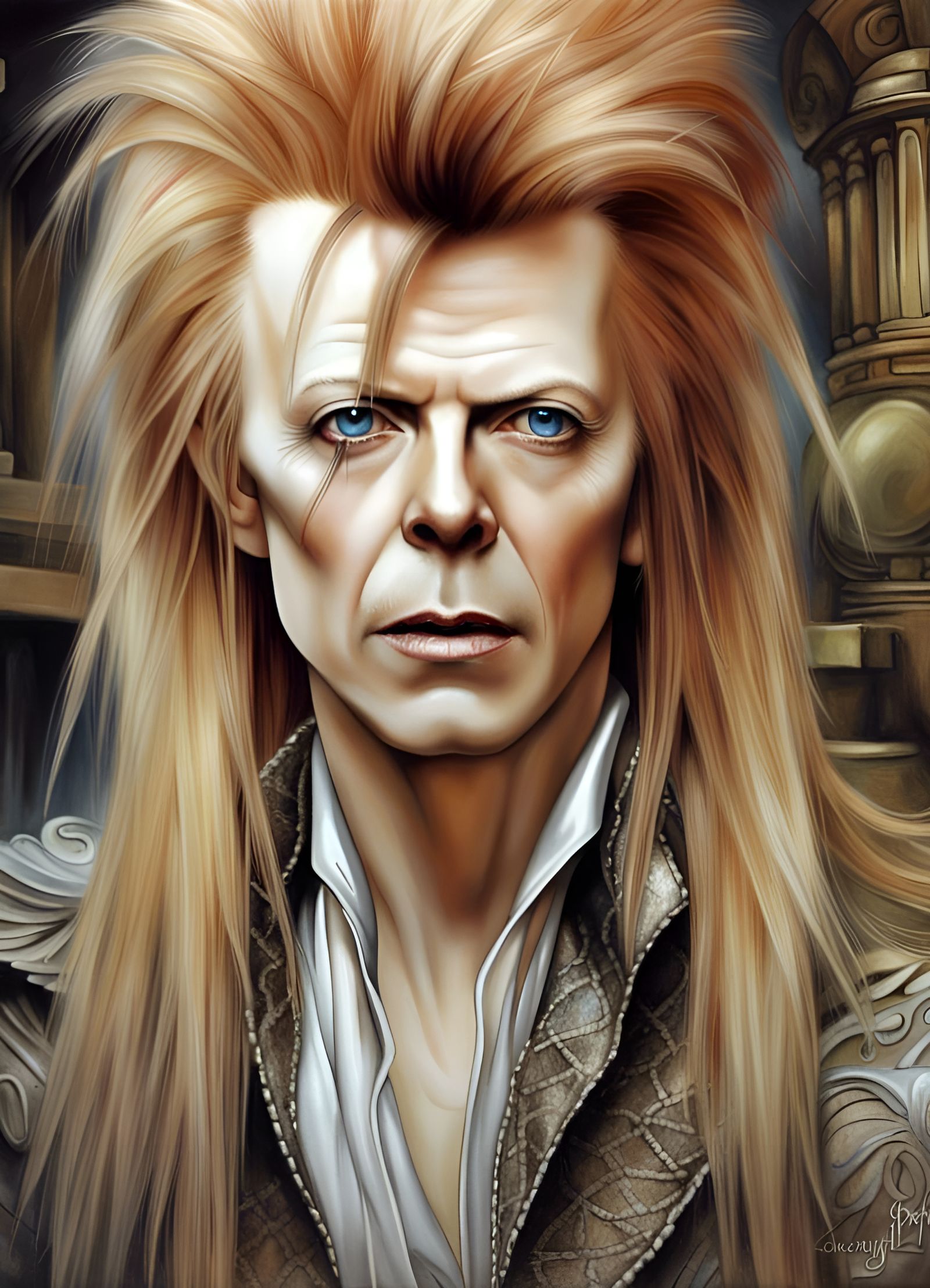 Jareth - The Goblin King - Ruler of the Labyrinth - AI Generated ...