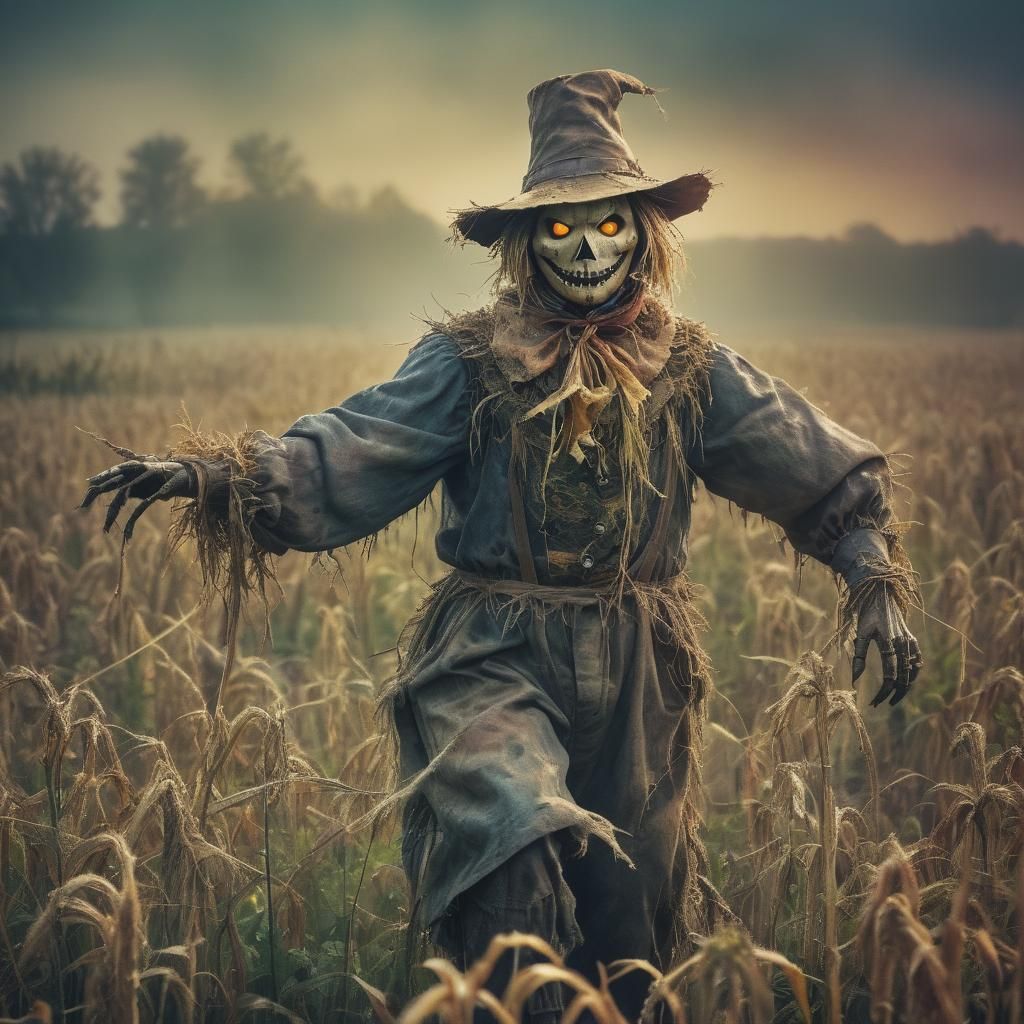 Scarecrow - AI Generated Artwork - NightCafe Creator