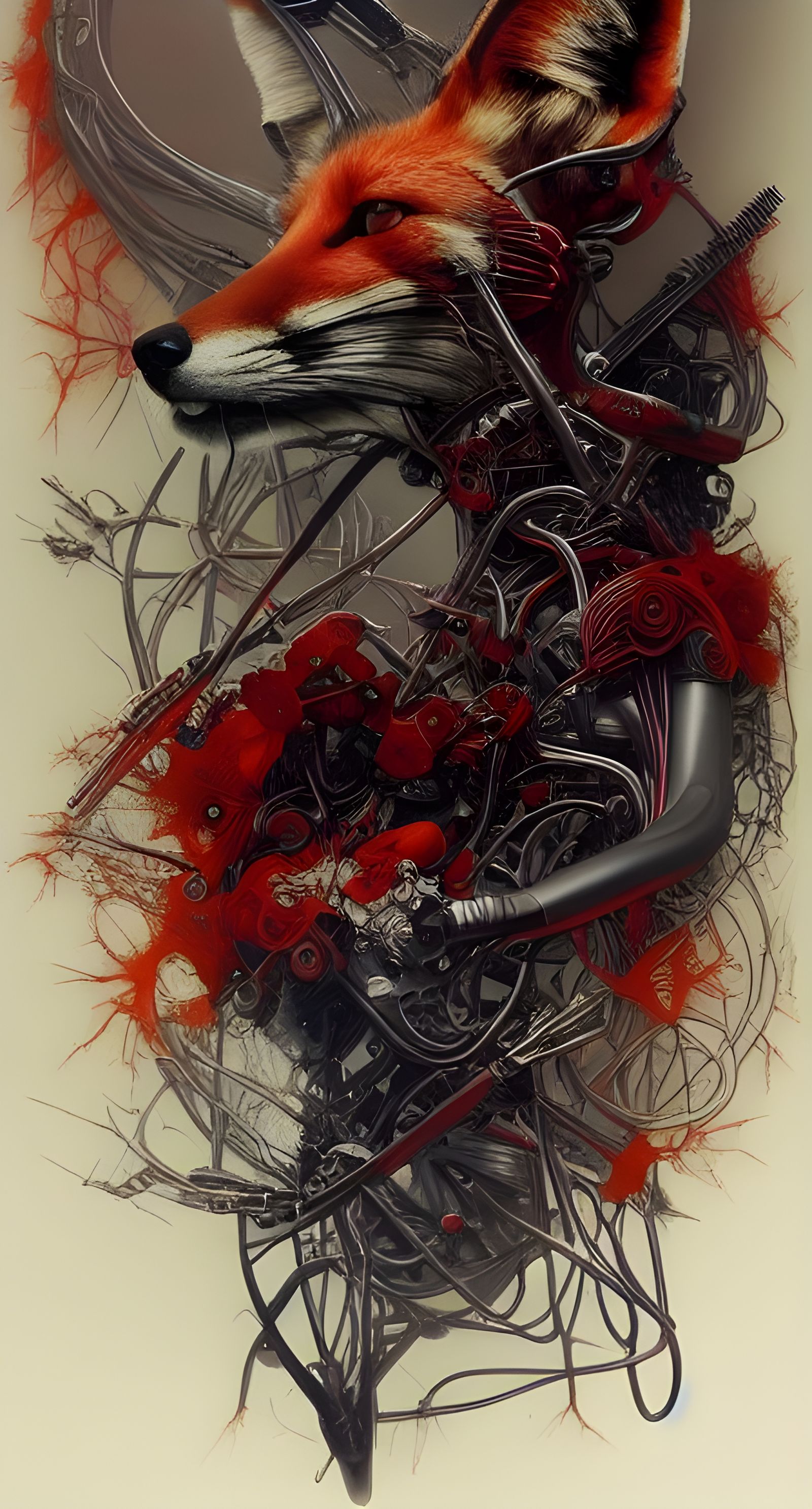 "Red Fox" - AI Generated Artwork - NightCafe Creator