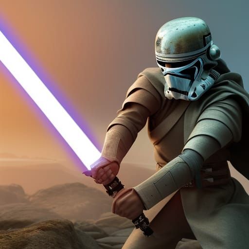 Jedi - AI Generated Artwork - NightCafe Creator
