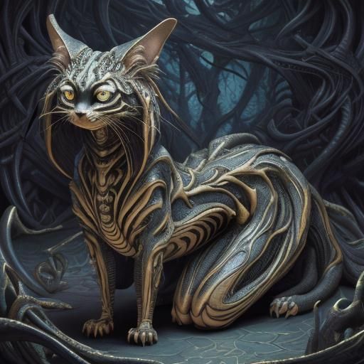 Not-cat - AI Generated Artwork - NightCafe Creator
