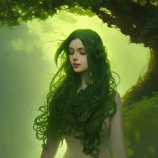 Dryad - AI Generated Artwork - NightCafe Creator