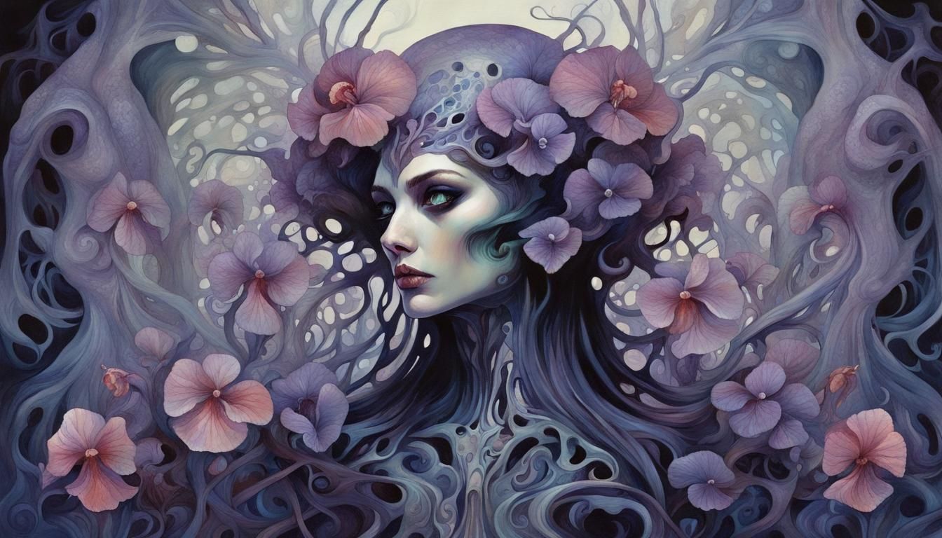 Mindflayer; Nightmare, horror, sinister, Macabre, Evil, psychedelic ...