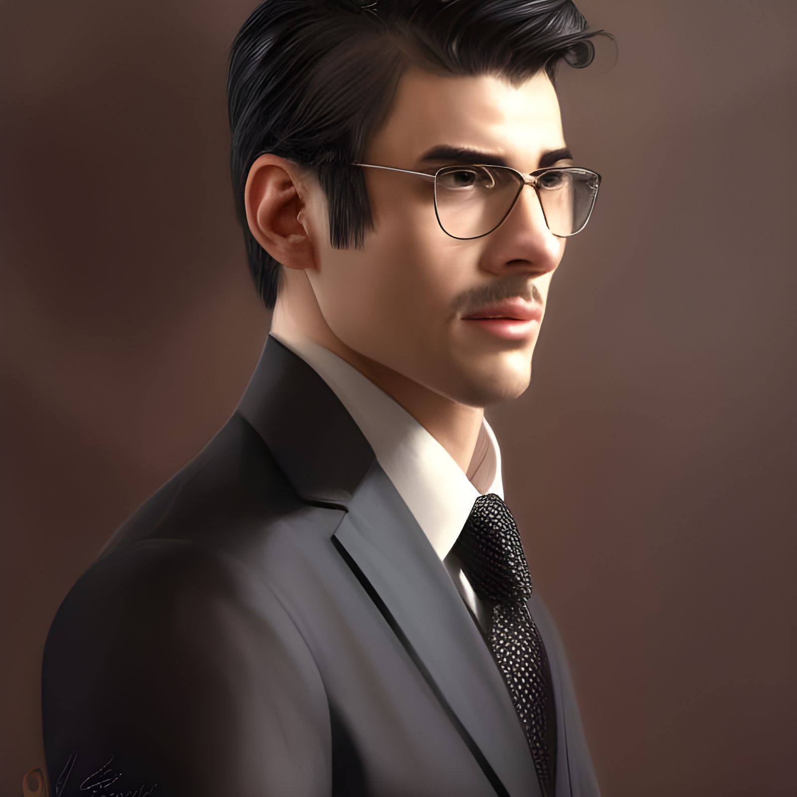 guy with plenty rizz (handsome fella, dressed formally, suit and tie ...