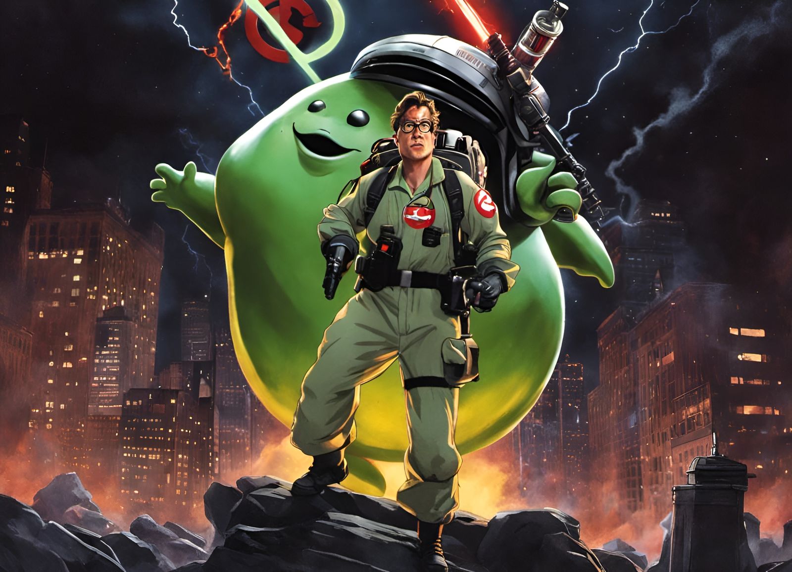 God of Ghostbusters - AI Generated Artwork - NightCafe Creator