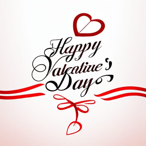 Happy Valentine's day - AI Generated Artwork - NightCafe Creator