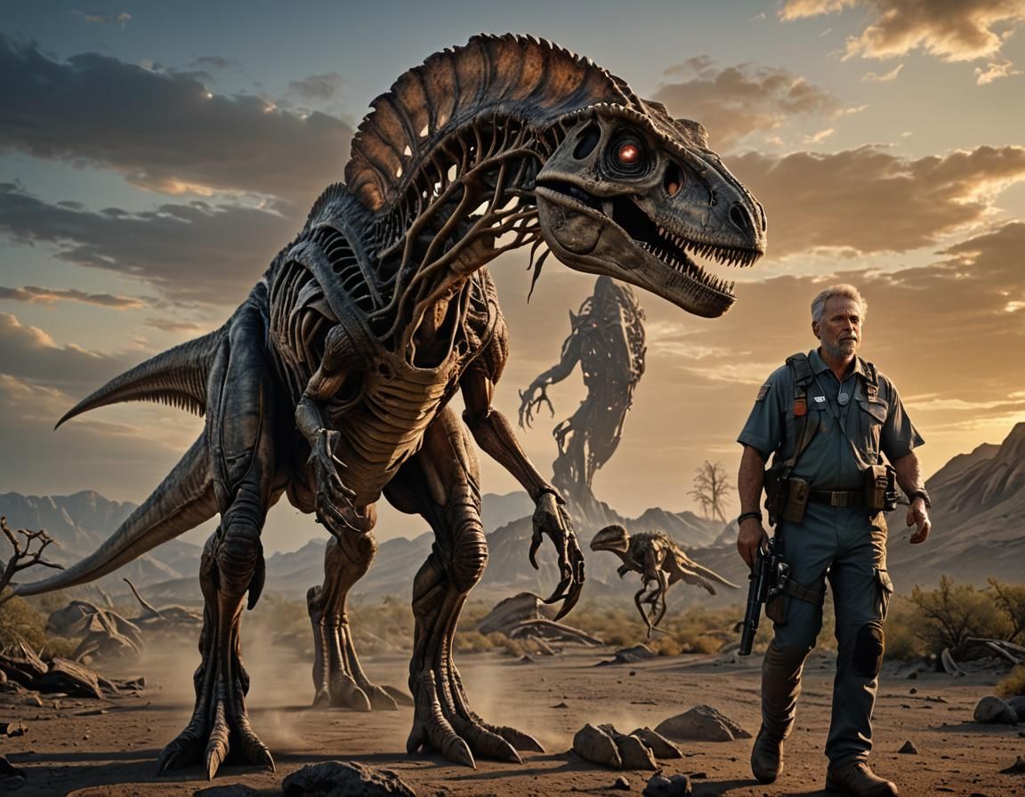 walking fossil - AI Generated Artwork - NightCafe Creator