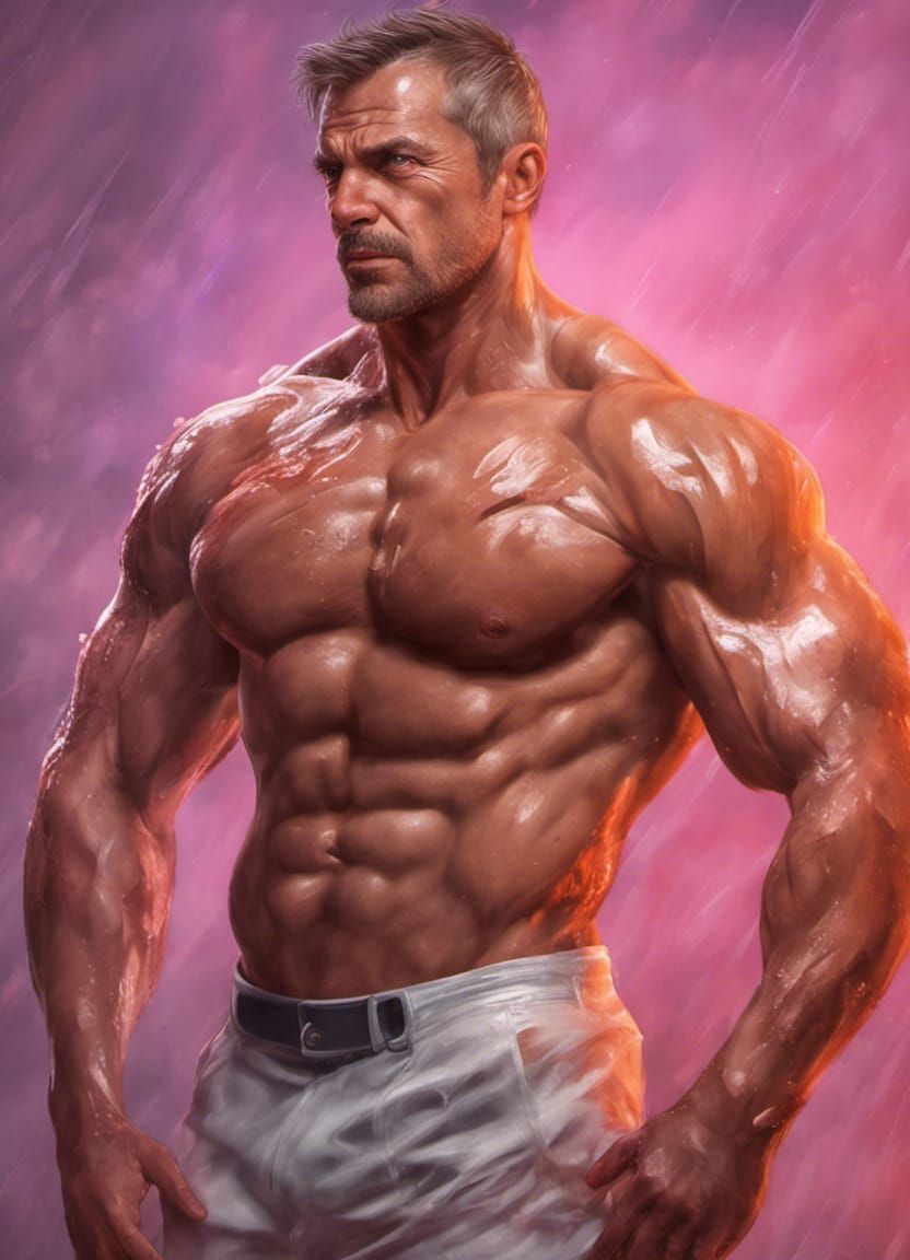 Sweet muscle - AI Generated Artwork - NightCafe Creator