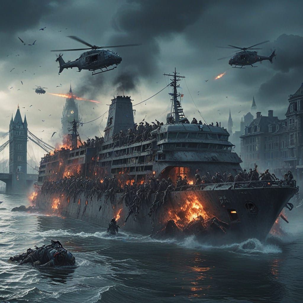 Preemptive Strike - Gritty Zombie Apocalypse in a Desolate U...