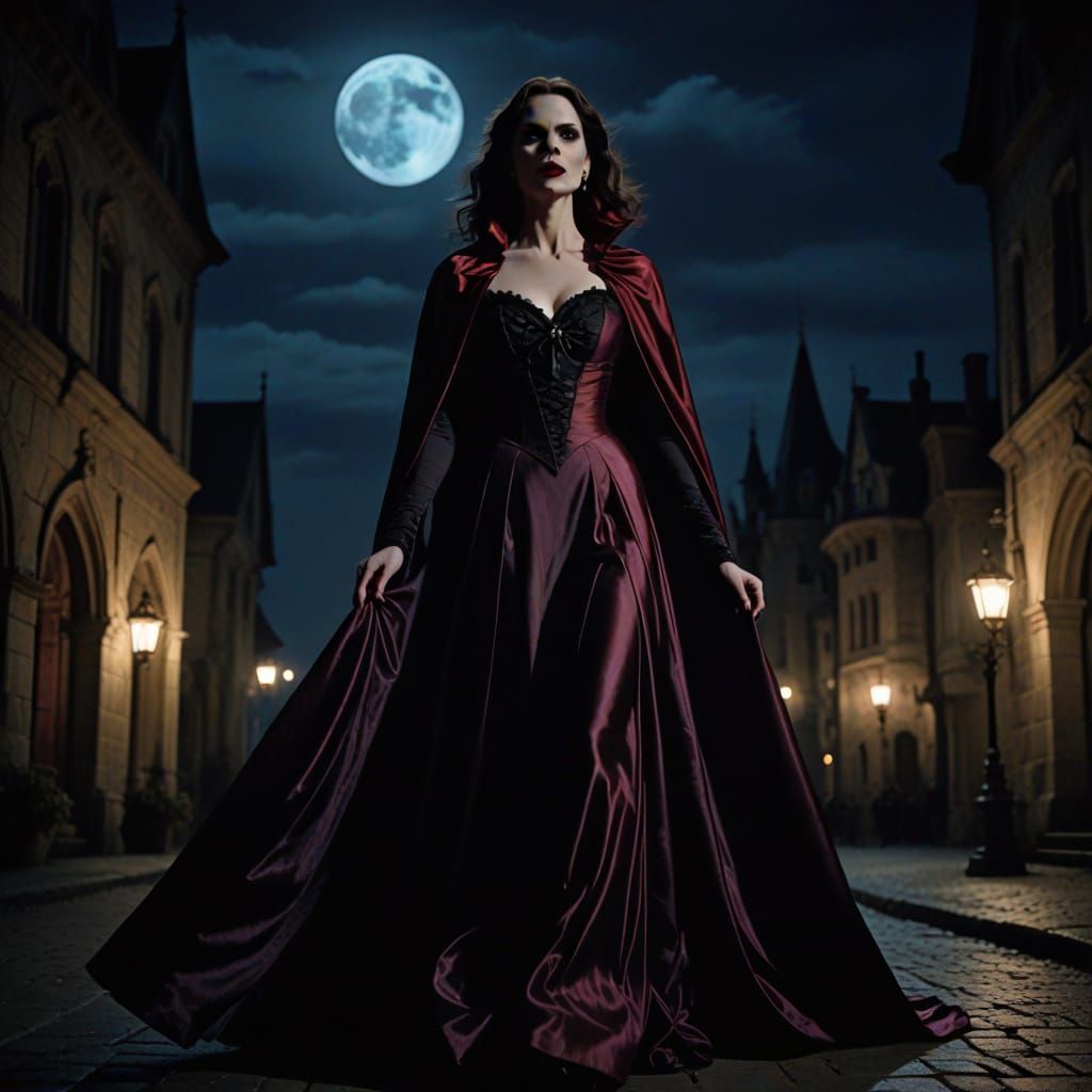 Vampire countess mature, presas de vampiros com caninos alongados nas ...