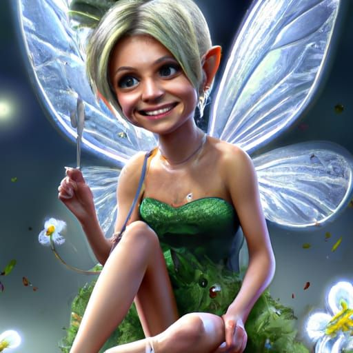 Tinkerbell - AI Generated Artwork - NightCafe Creator
