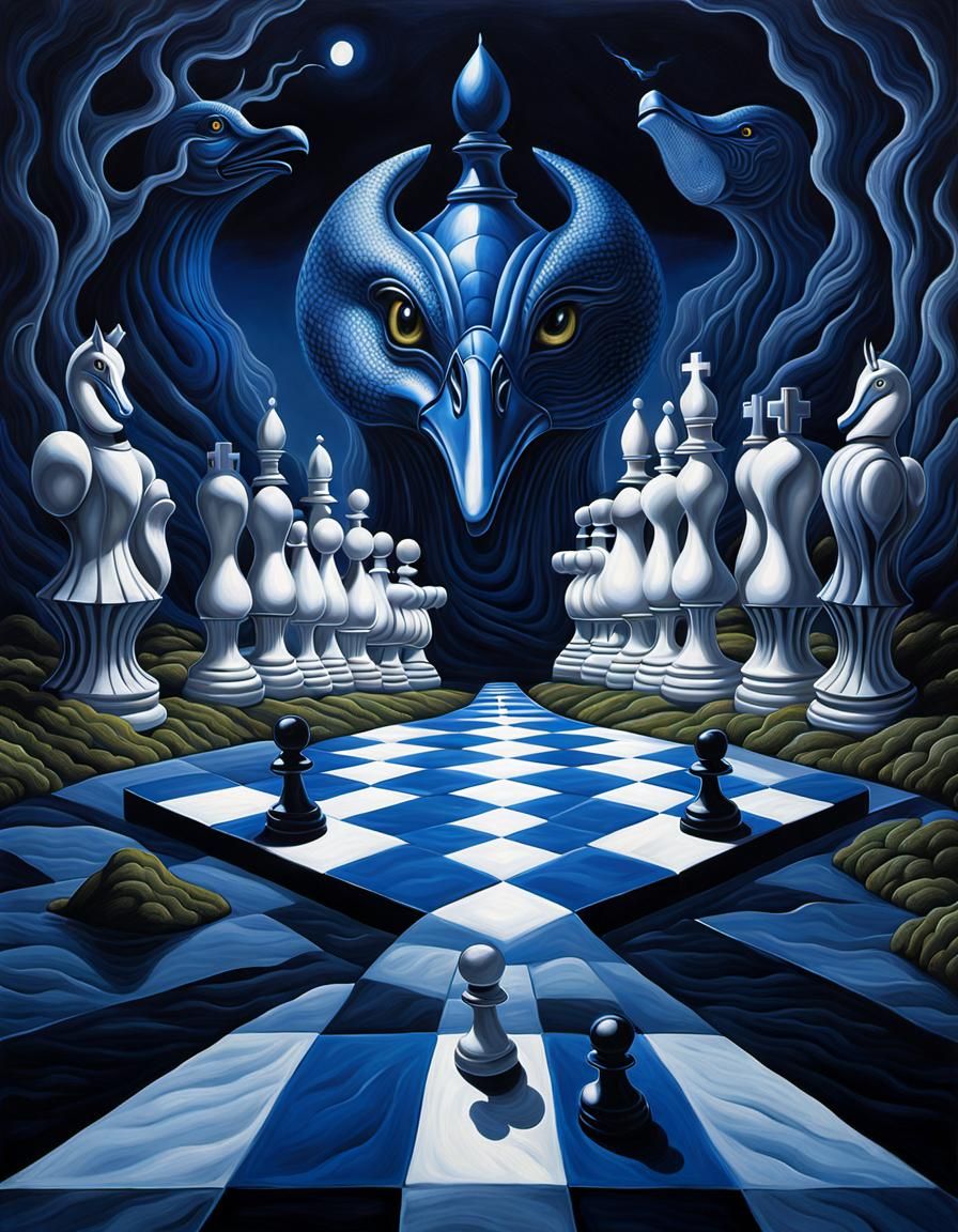 Alternative Chess Land under the Rule of the Duck King - AI Generated ...