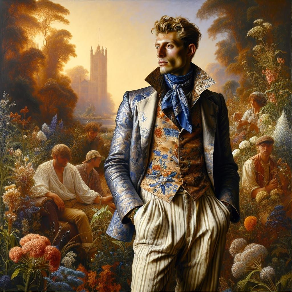 Handsome British Lad - AI Generated Artwork - NightCafe Creator