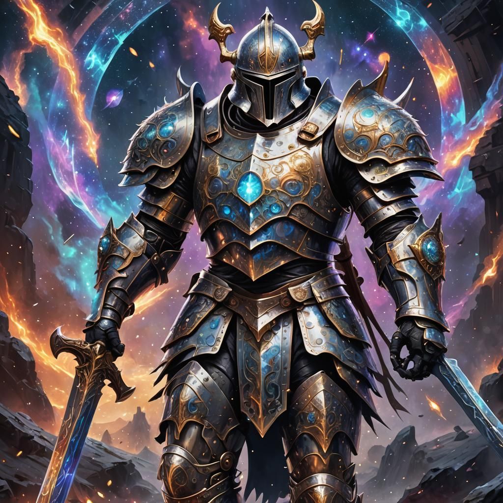 Astral knight - AI Generated Artwork - NightCafe Creator