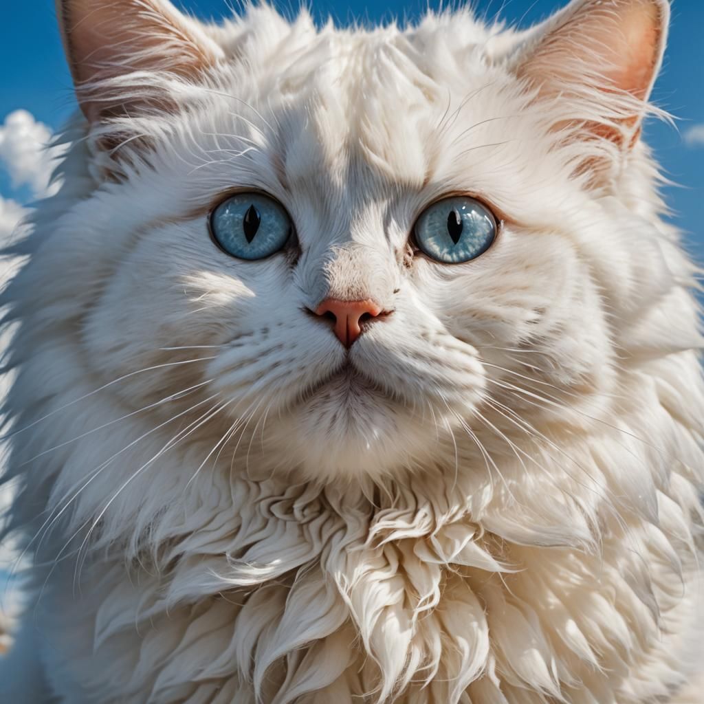 Fluffy - AI Generated Artwork - NightCafe Creator