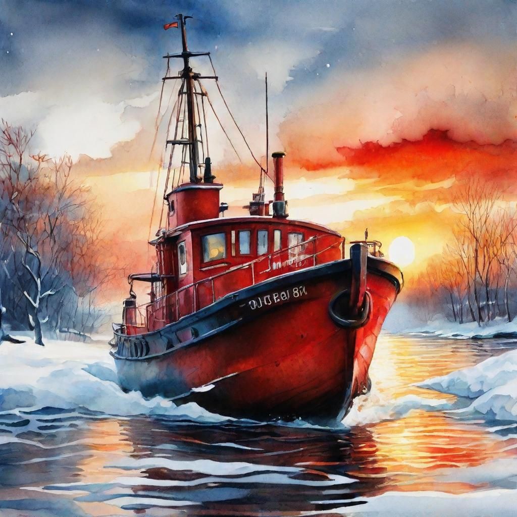 Sailing Through the Icy Cold Waters