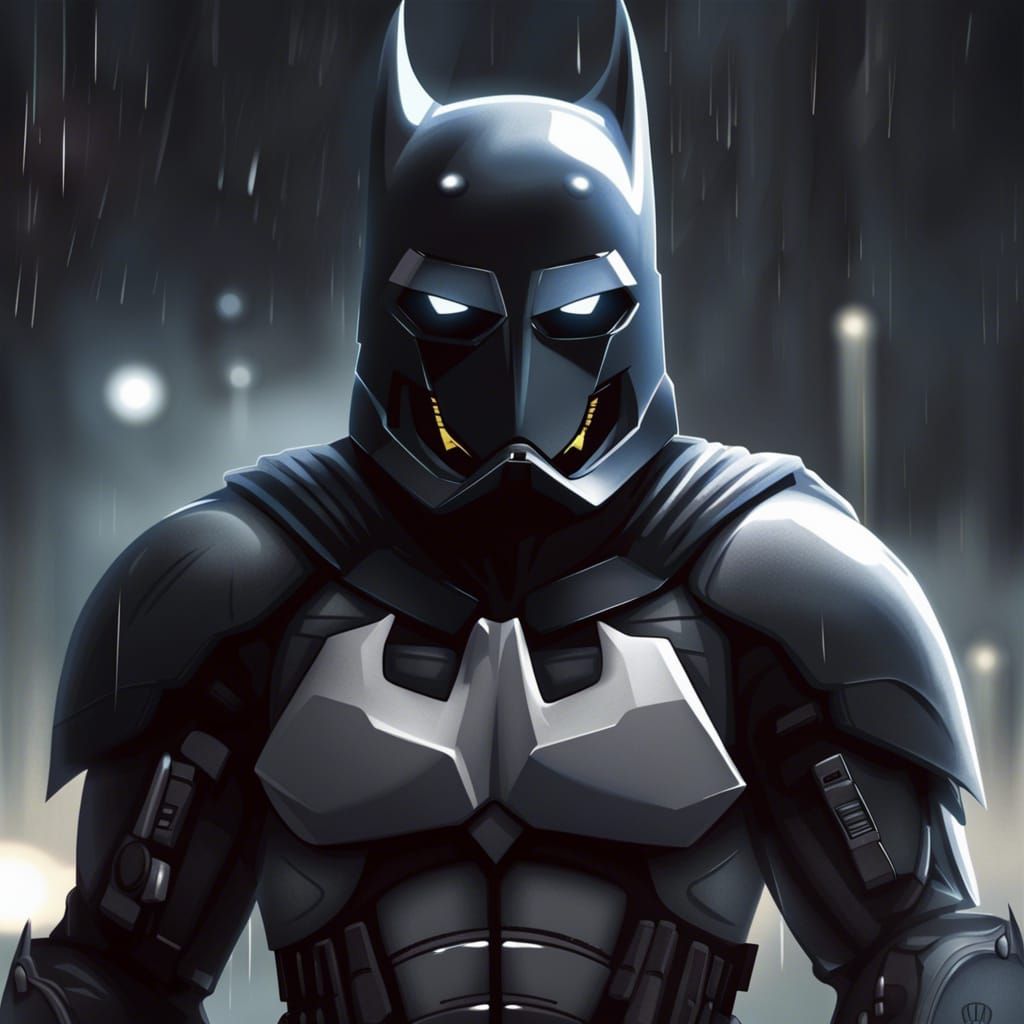 Batman but he's a stormtrooper - AI Generated Artwork - NightCafe Creator