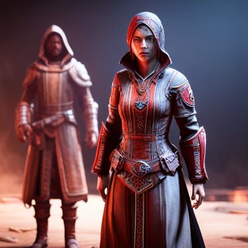 NPC characters, 4k - AI Generated Artwork - NightCafe Creator