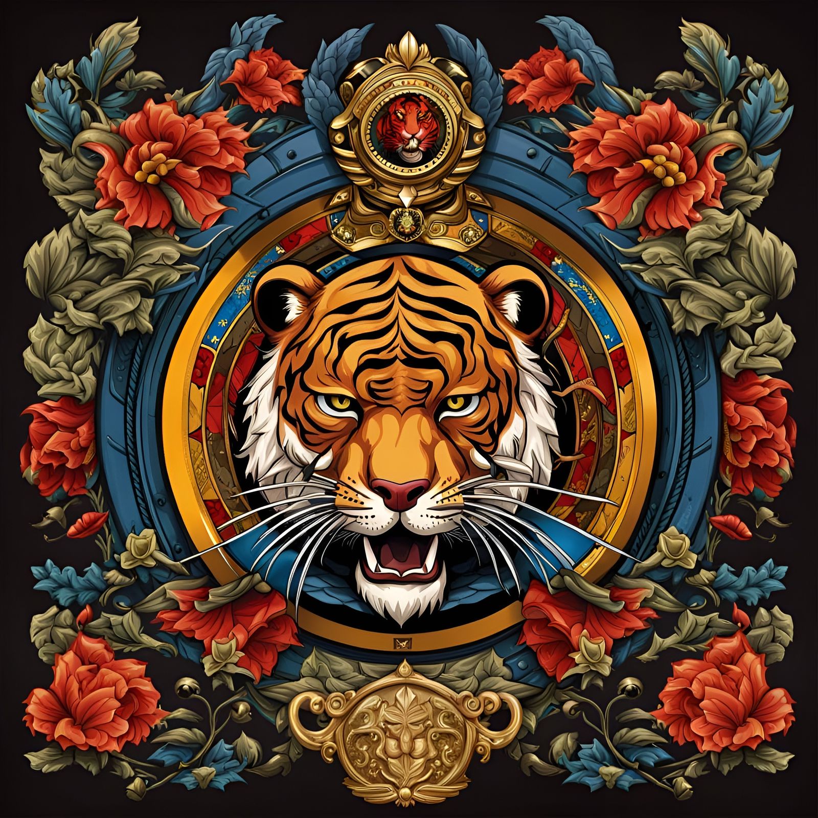 The Order of the Tiger (Heraldry) - AI Generated Artwork - NightCafe ...