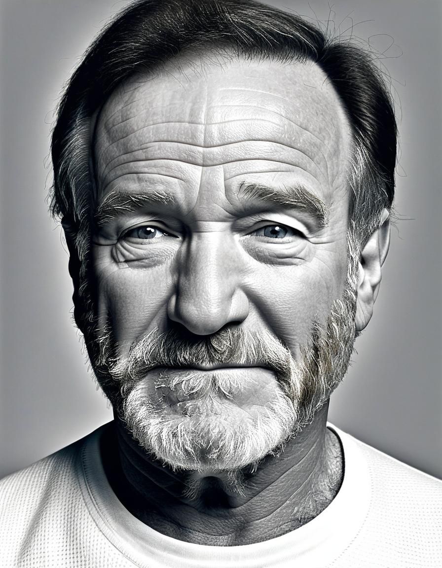 Robin Williams - AI Generated Artwork - NightCafe Creator