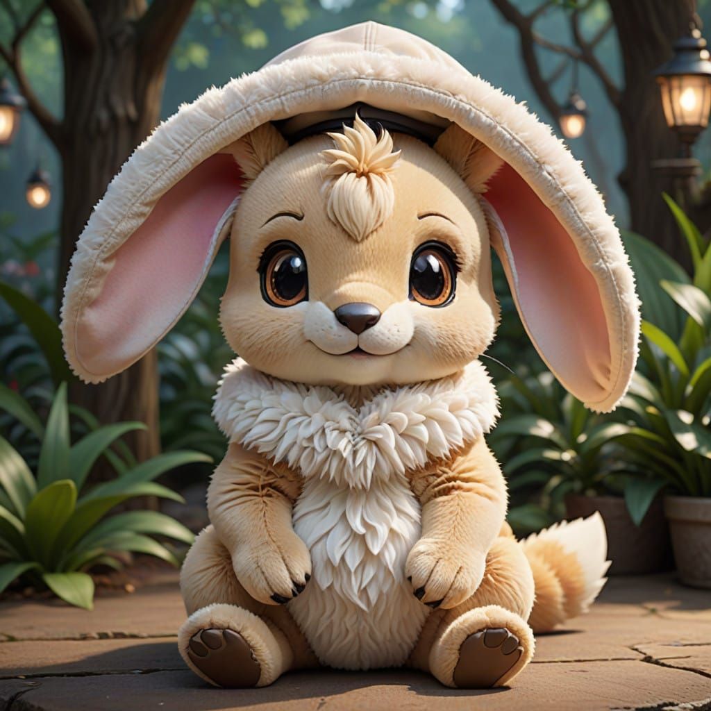 Cuddly Joey Kangaroo Pokémon in Pastel Diaper and ... - AI Art