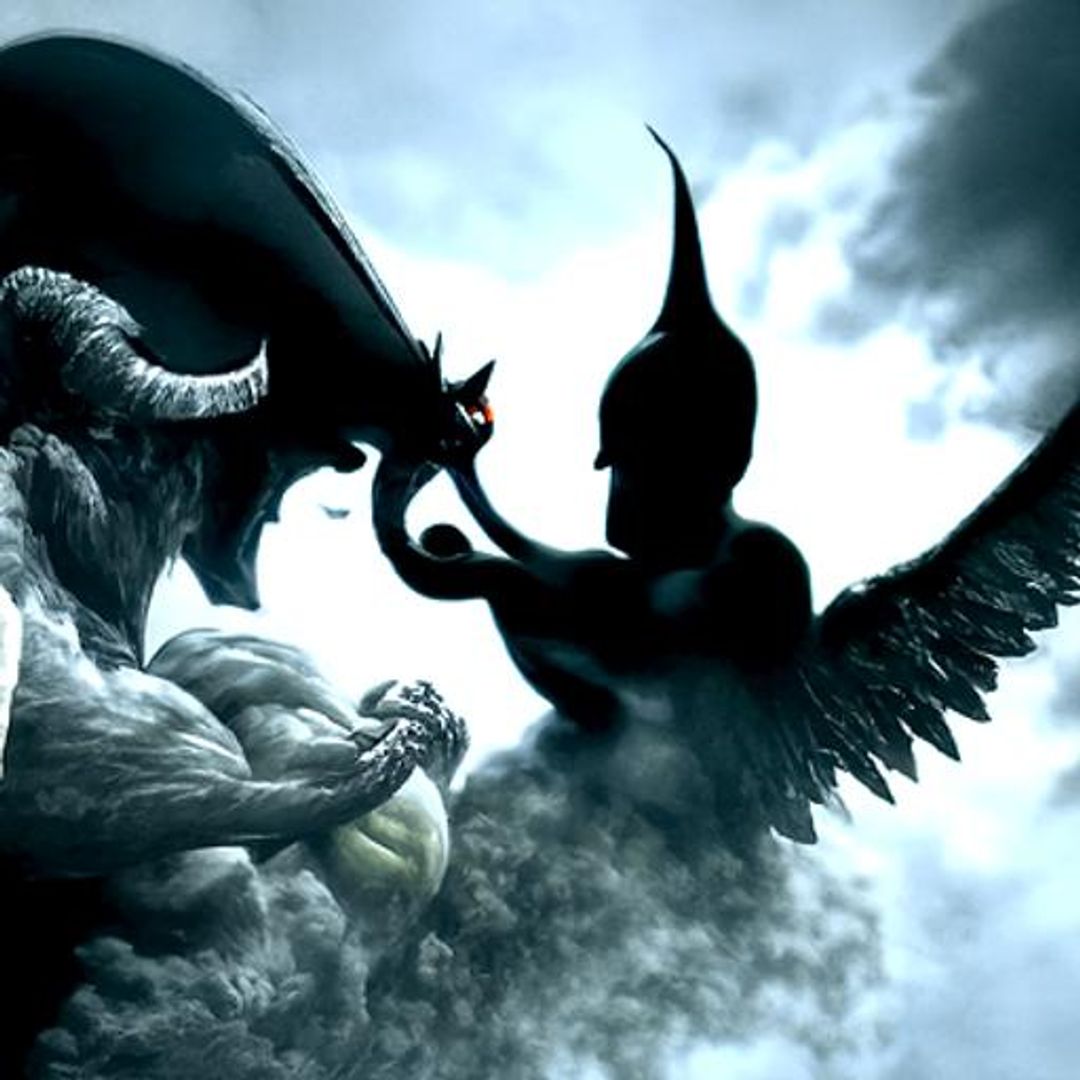 Good against Evil - AI Generated Artwork - NightCafe Creator